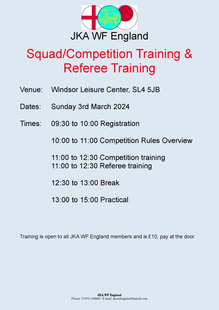 Events – Cambridge Karate Dojo